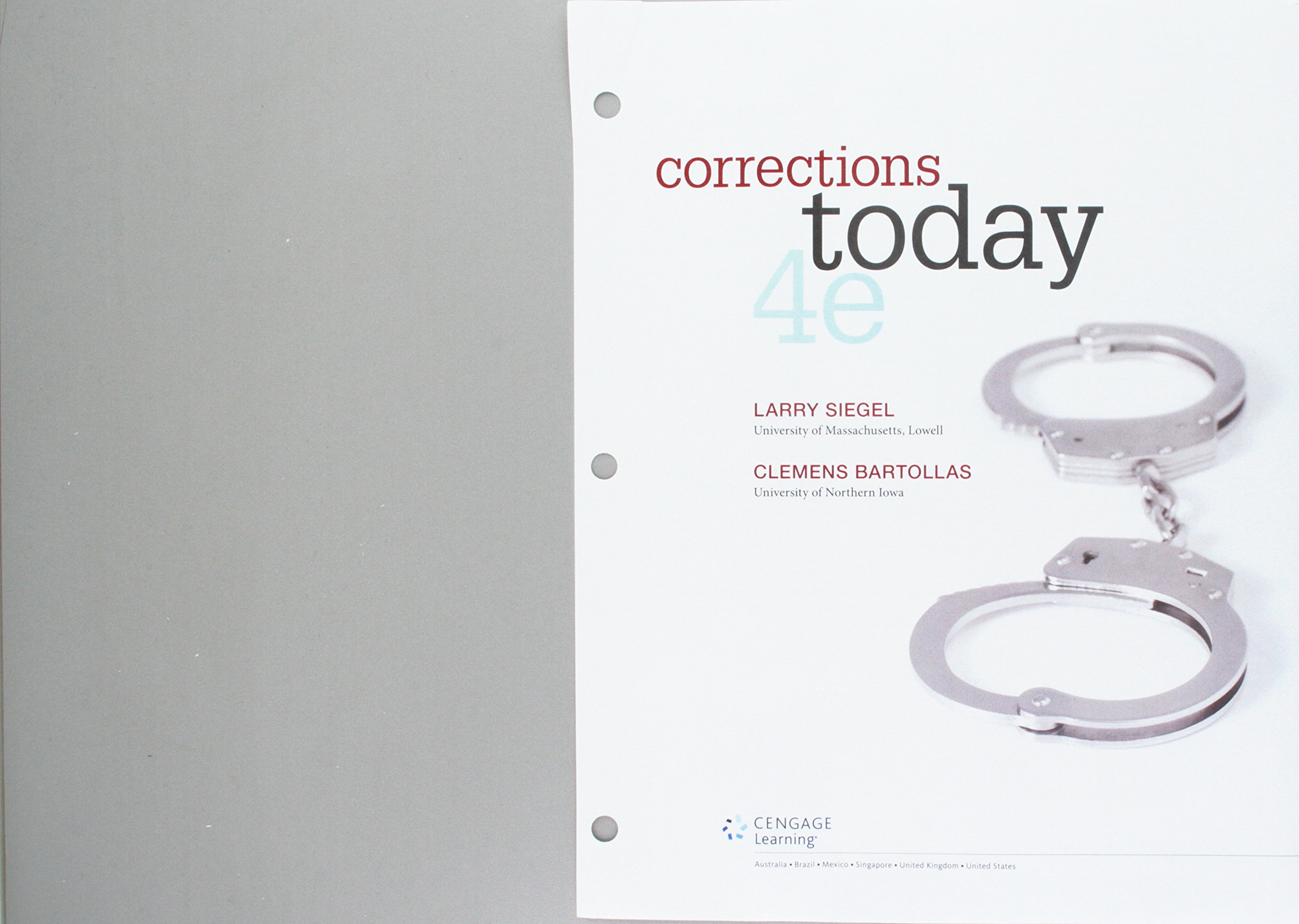 Bundle: Corrections Today, Loose-Leaf Version, 4th + MindTap Criminal ...