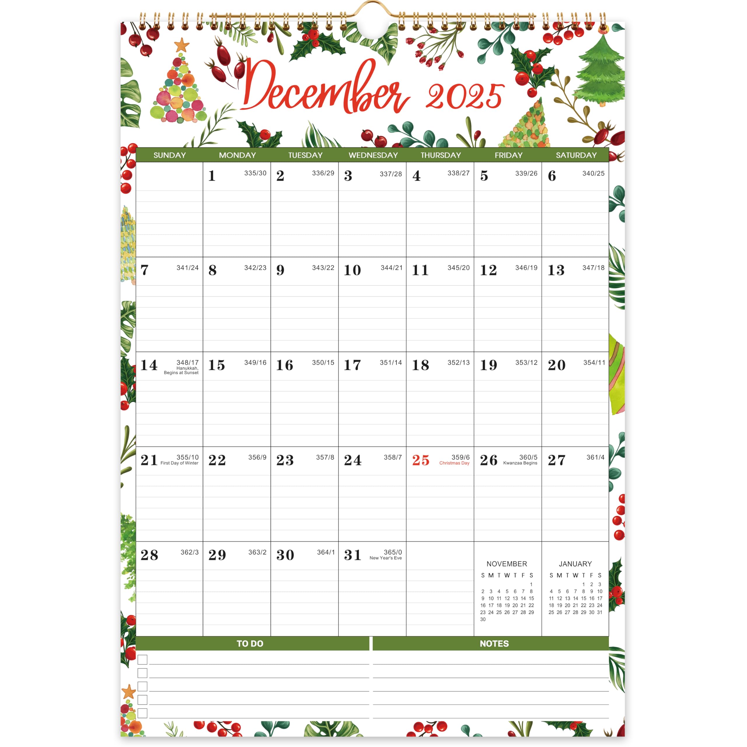 Snapklik.com : 2025 Wall Calendar - 2025 Calendar, Jan2025 - Dec2025 ...