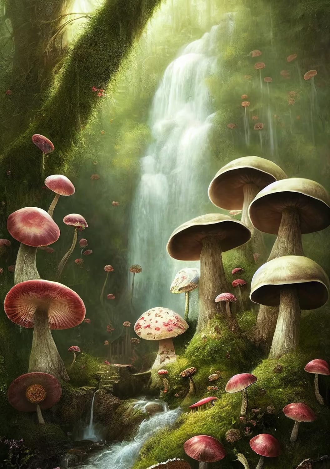 Amazon.com : Pickako Fantasy Scenery with Large Forest Full of ...