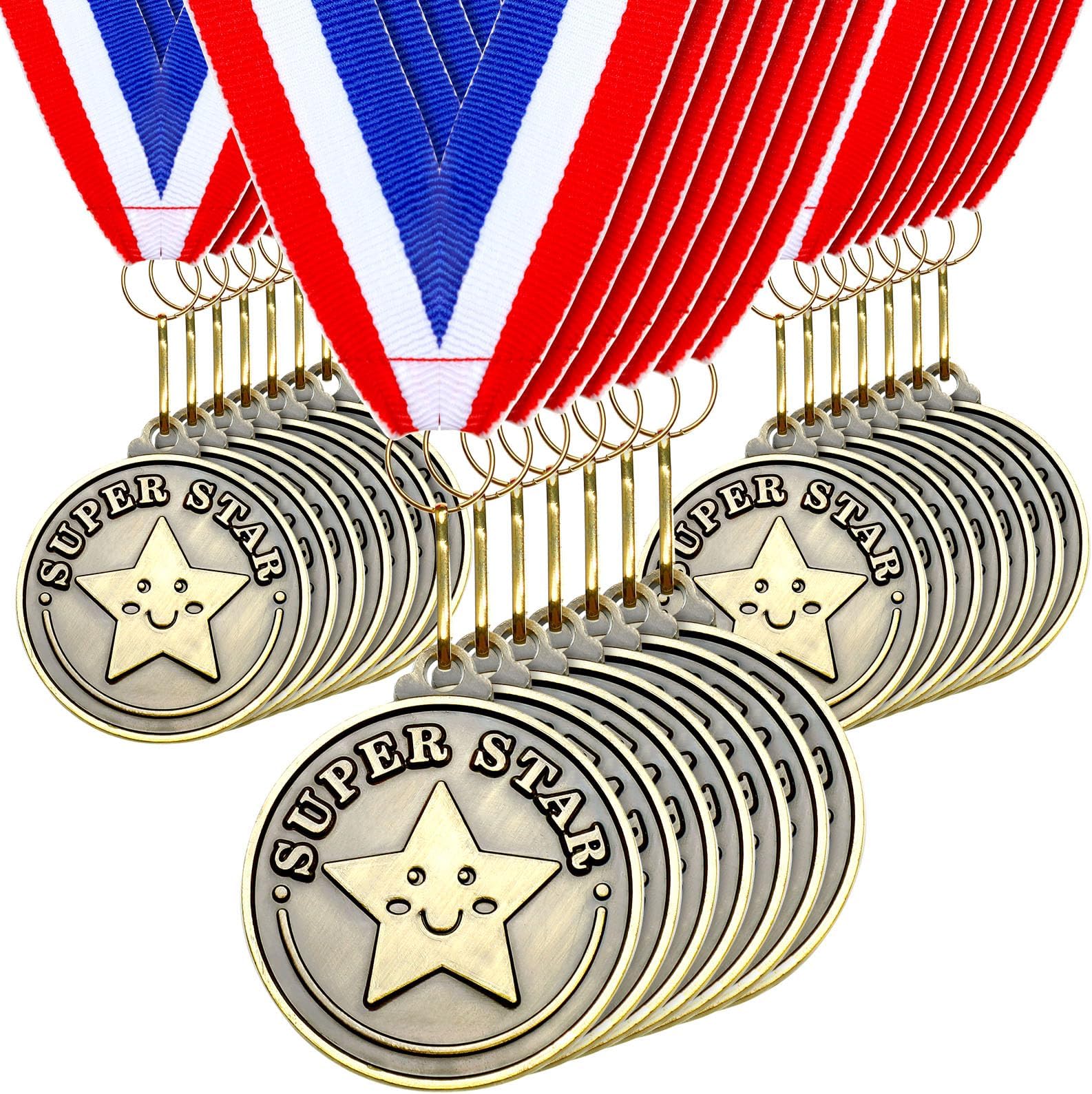 Amazon.com : Ecally 48 Set Employee Appreciation Gifts Metal Gold Award ...