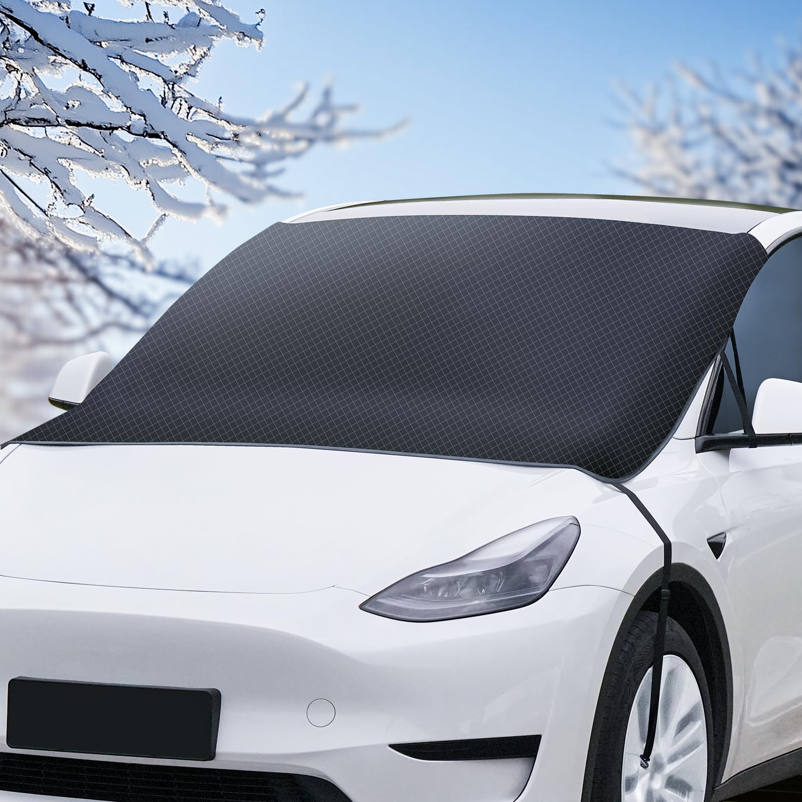 Petgulu Car Windshield Cover, Heavy Duty Ultra Thick Protective ...