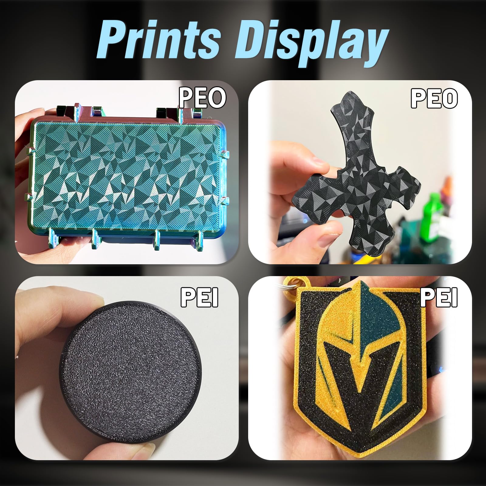 Snapklik.com : Smooth PEO+Textured PEI Spring Steel Build Plate ...