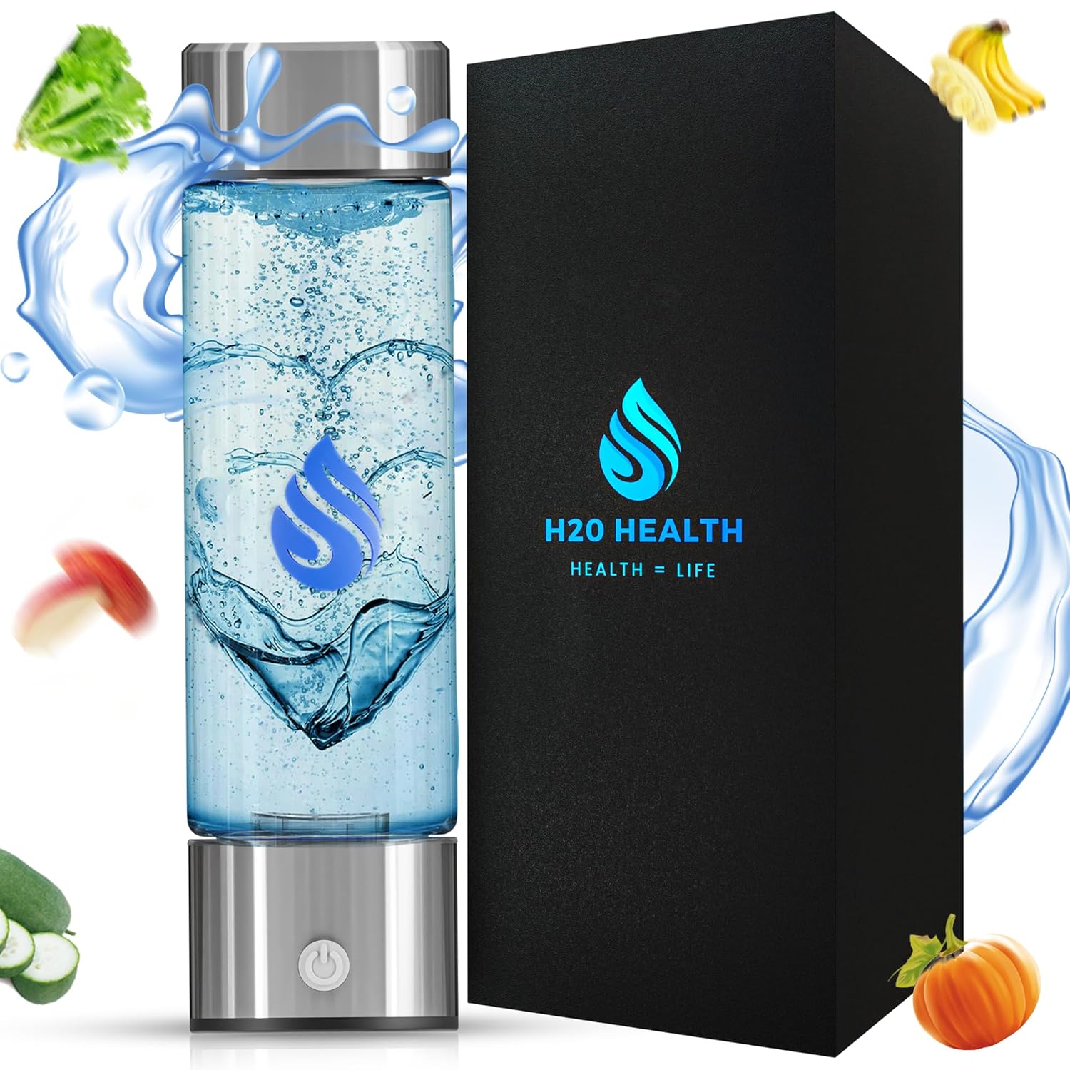 H20 Health® 550ML (CE,FCC,LFGB certified) Water Purifier SPE and PEM ...
