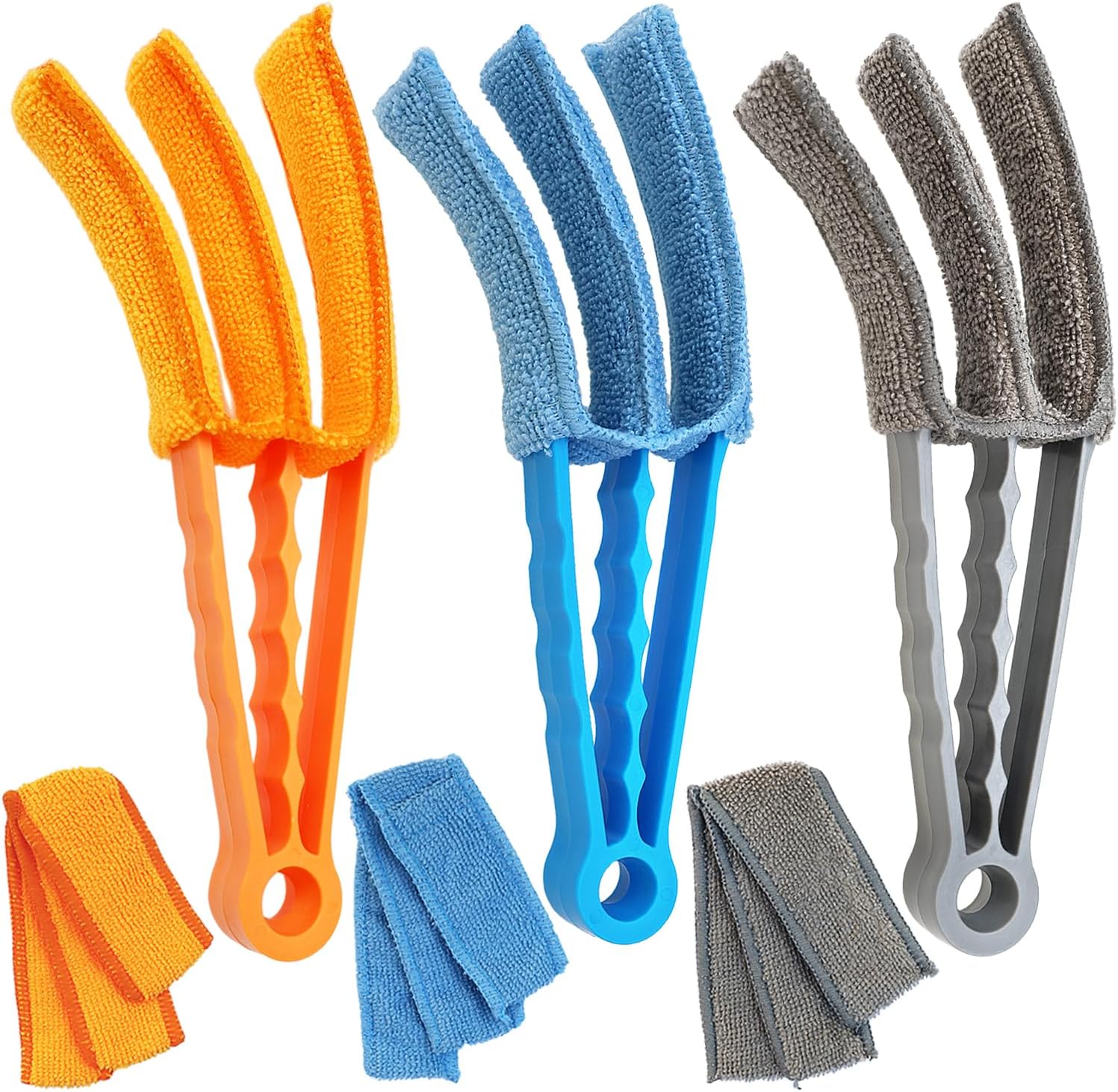 Amazon.com: Hiware Window Blind Cleaner Duster Brush with 5 Microfiber ...