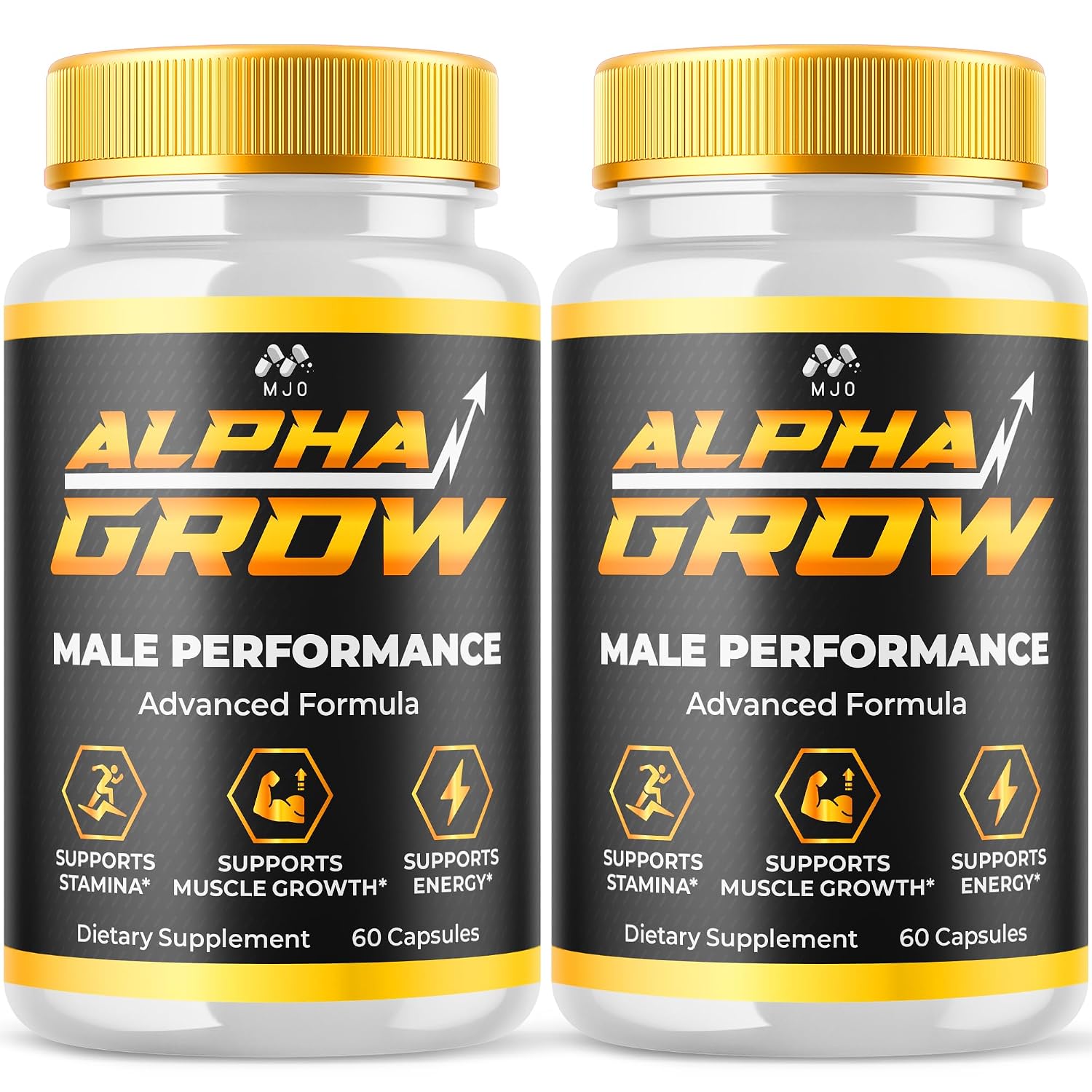 Cápsulas Alpha Grow (Pacote com 2) - Suplemento Natural de 30g de ...