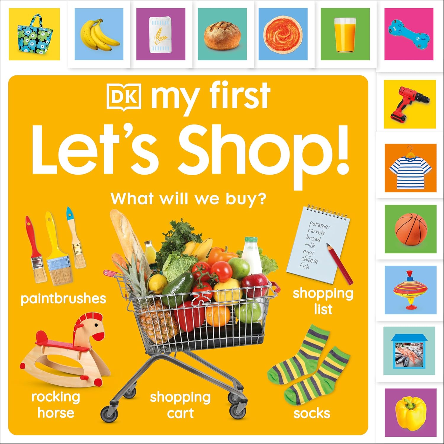 Amazon.com: My First Let's Shop! What Shall We Buy?: What Will We Buy? (My First Tabbed Board ...