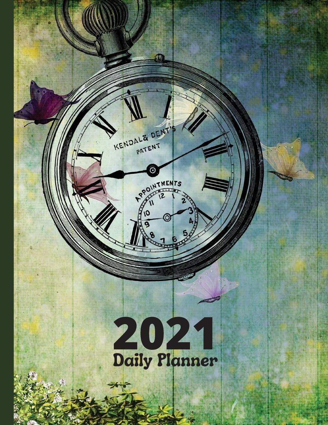 Amazon.com: Daily Planner 2021 - 365 Days One Page Per Day: Vintage ...