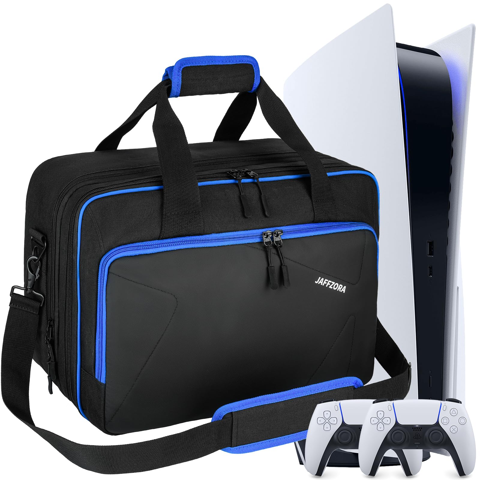 Amazon.com: Jaffzora Carrying Case for PS5 PRO/PS5/PS5 Slim, Travel ...