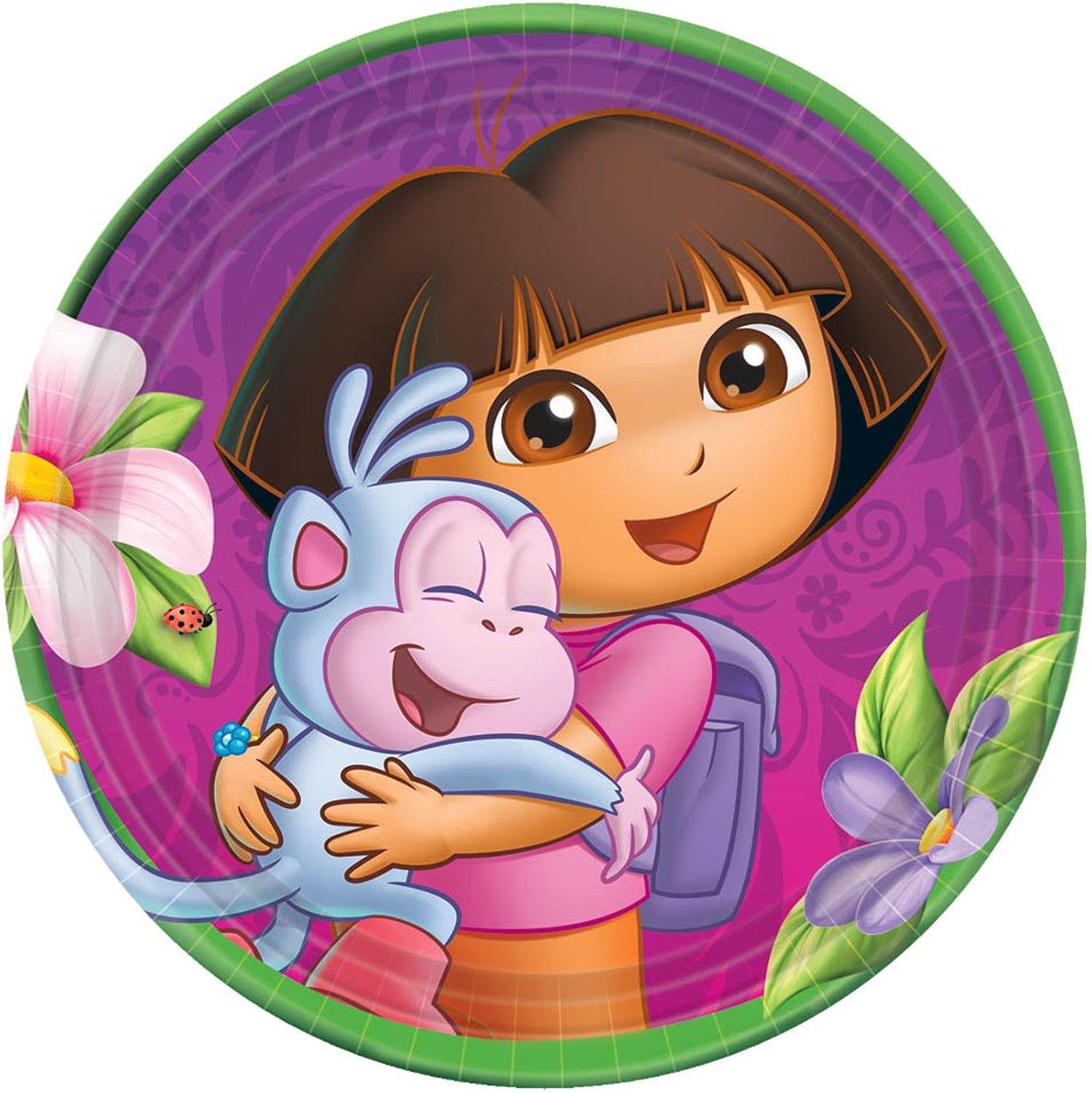 Amazon.com: Dora the Explorer Dessert Plates 8 Ct. : Toys & Games