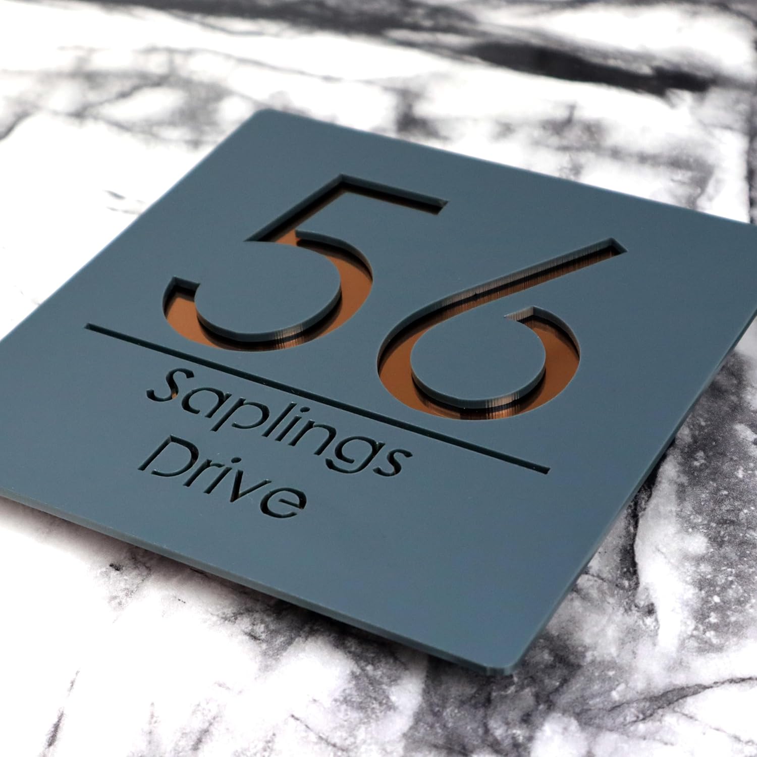 K Smart Sign | Bellissima S1 F31 | 180mm x 180mm | Acrylic 3d Laser Cut ...
