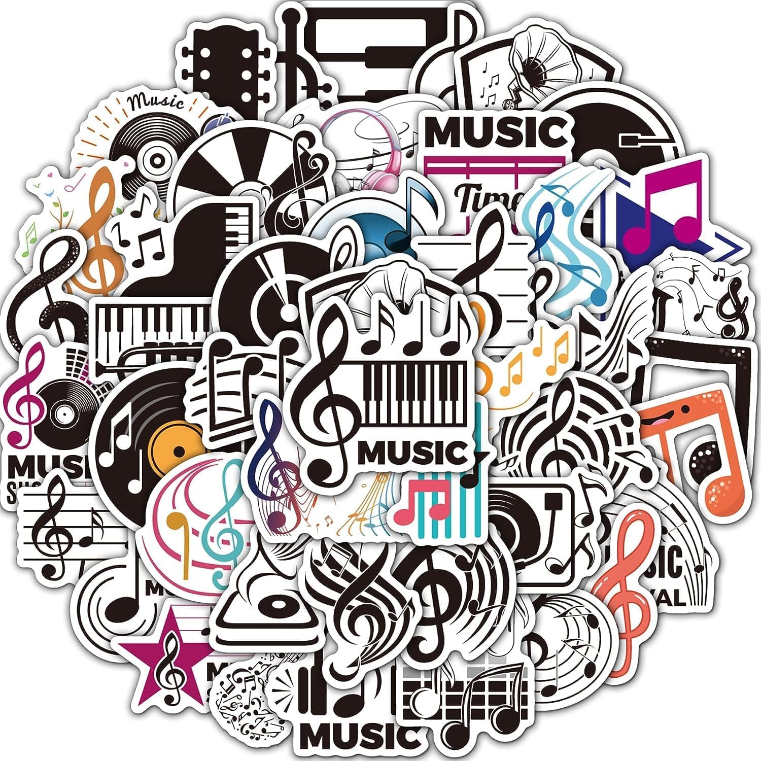 Titu Ki Baatein Vintage Aesthetic Stickers 50 Pcs, Vinyl Waterproof ...