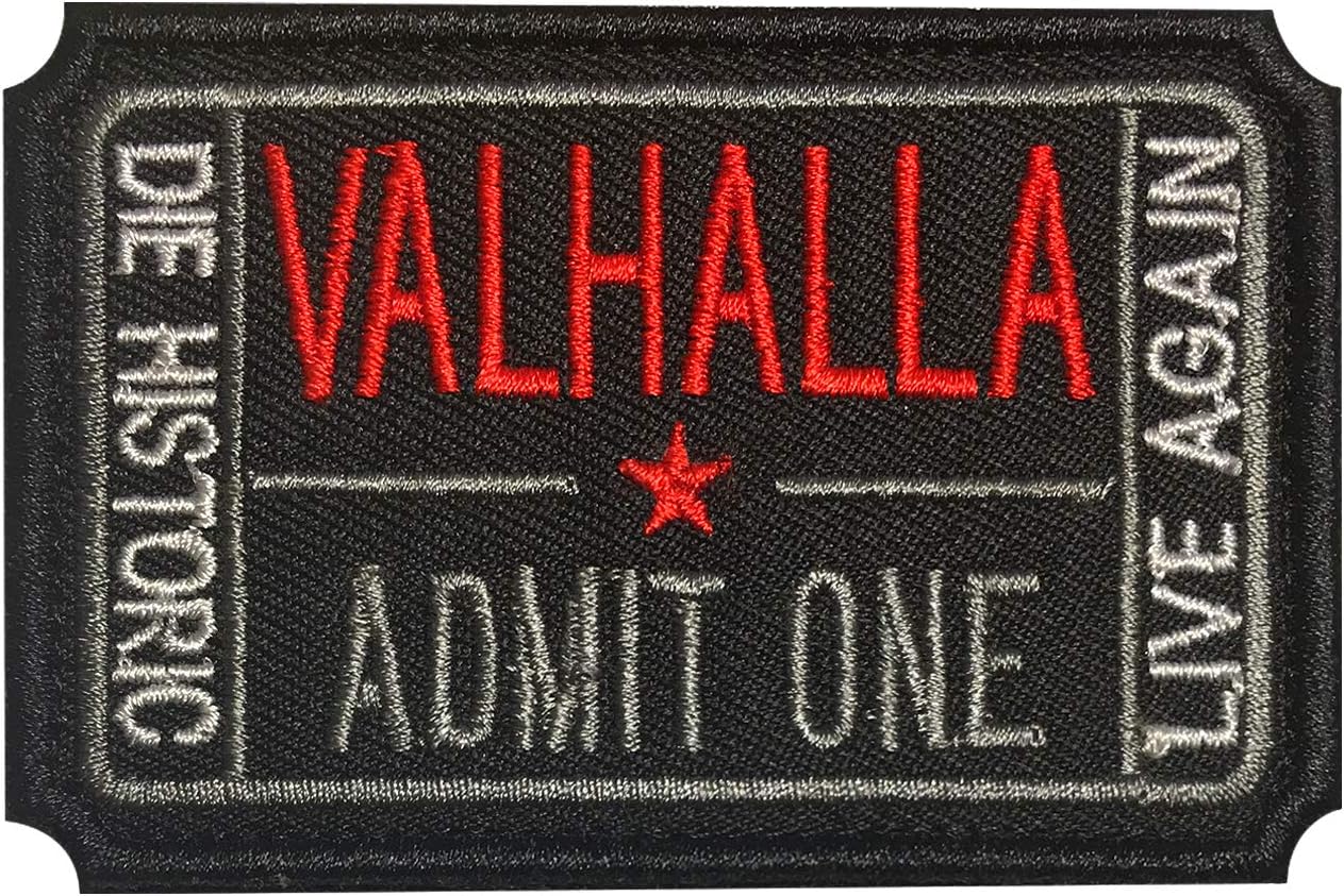 Amazon.com: Morton Home Ticket to Valhalla Admit One Die Historic Live ...
