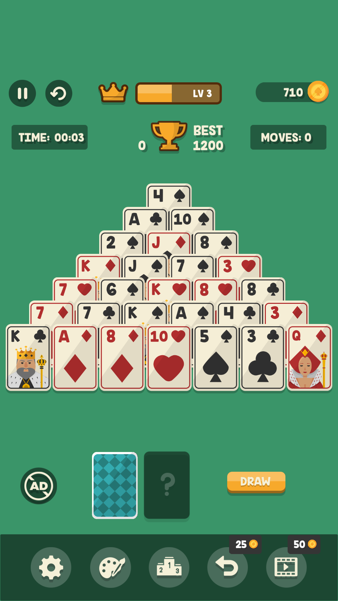 Pyramid Solitaire - App on Amazon Appstore