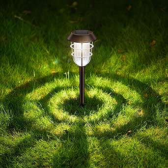 6 Pack Rust Metal Solar Lights - Amazon.com
