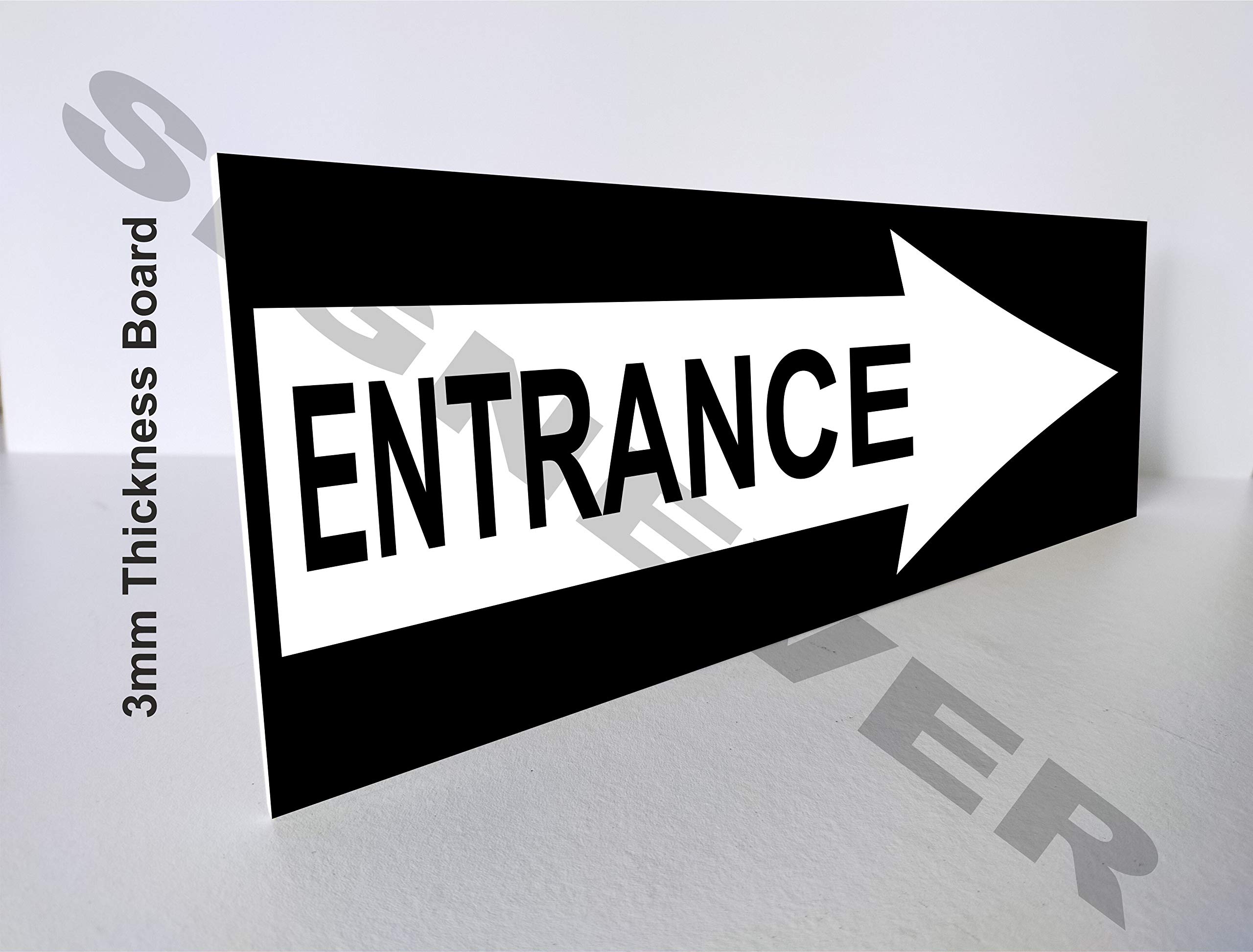 Buy SIGN EVER Entrance Sign Board Bank Office Hospital School Hotel ...