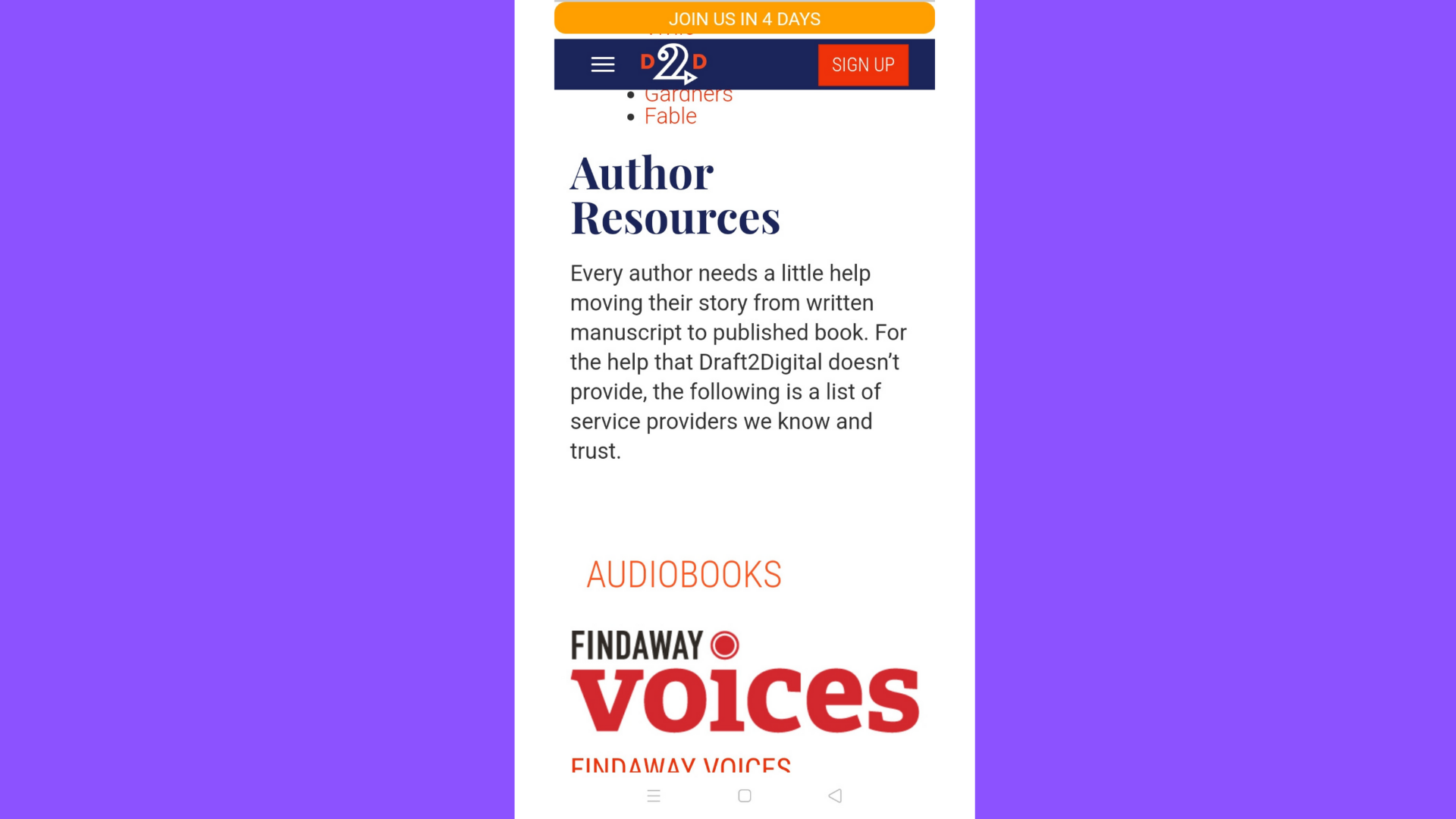 Draft2digital -Book publishing - App on Amazon Appstore