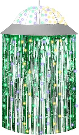 Amazon.com: Yeyeplum 11 Pcs Halloween UFO Umbrella Costume DIY Alien ...