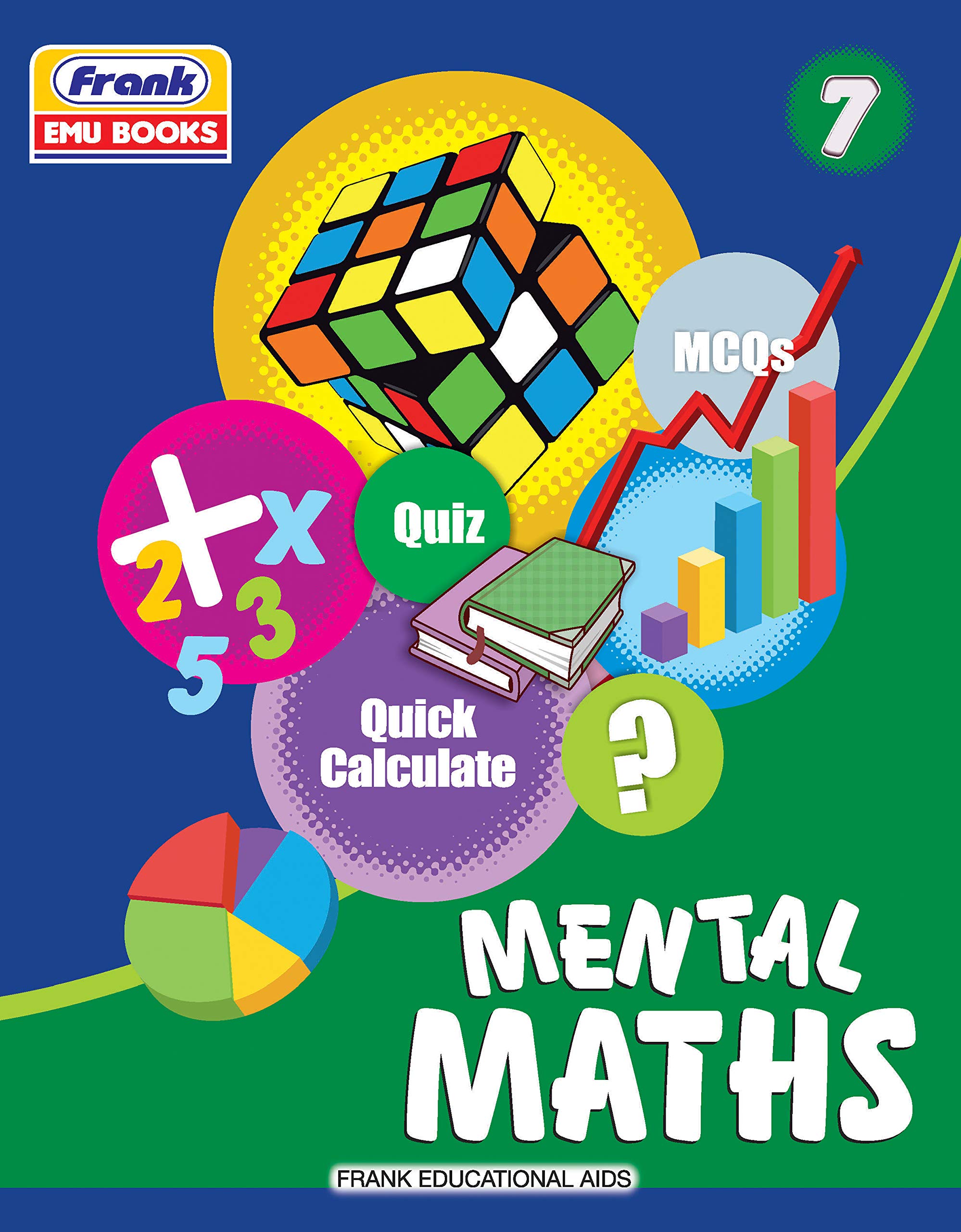 Buy Frank EMU Books Mental Maths for Class 7 Practice Workbook with Fun Activities Based on ...