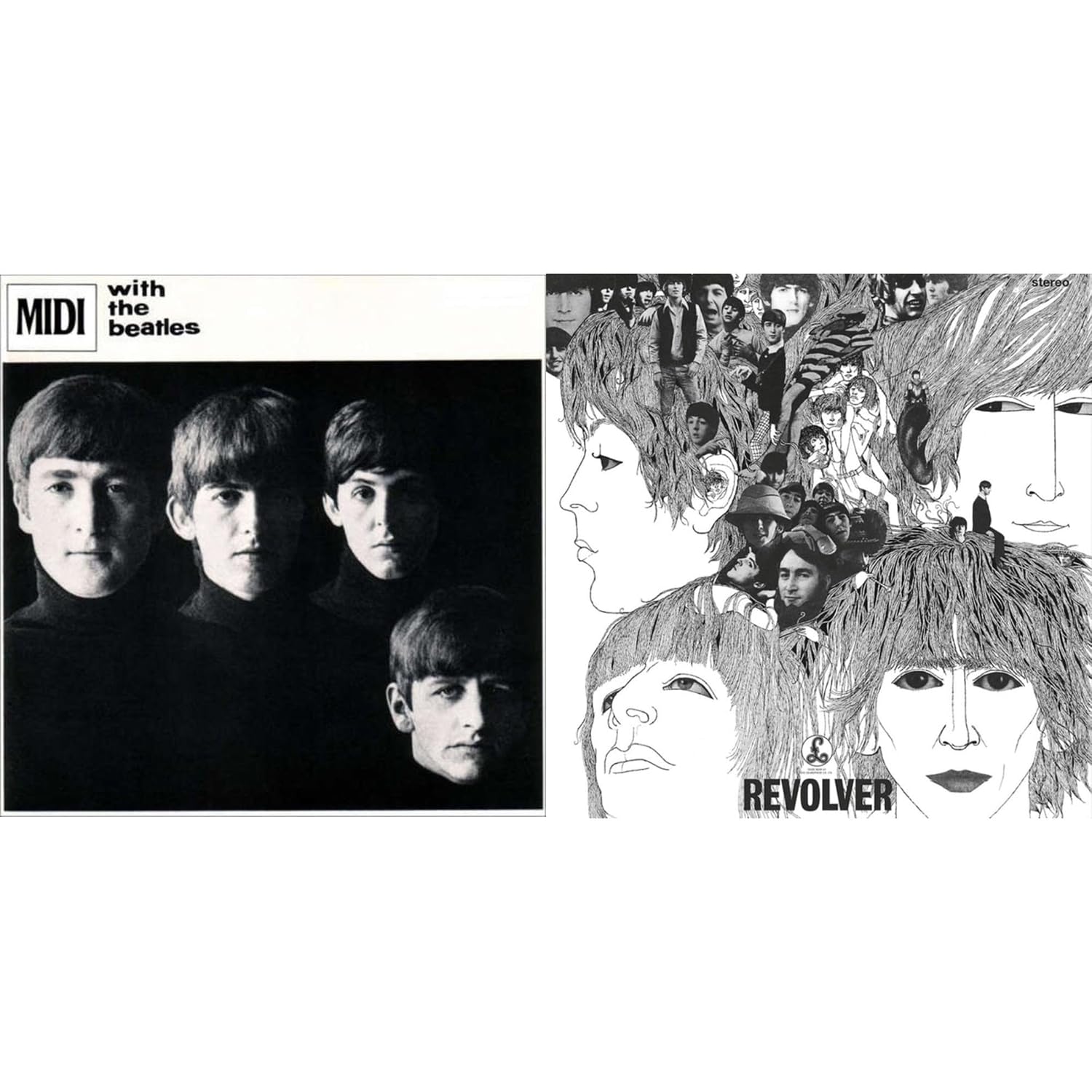 Amazon.com: With The Beatles & Revolver Special Edition Record Set: CDs ...