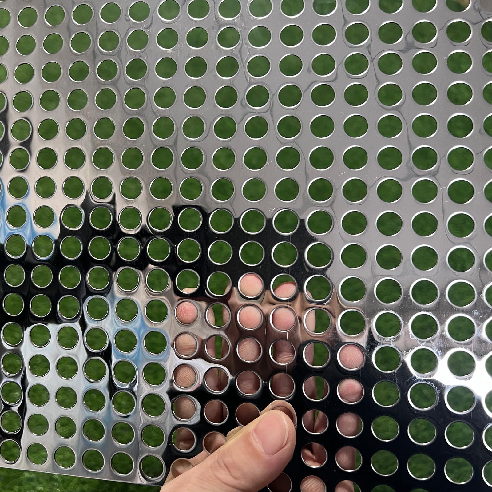 Snapklik.com : Perforated Metal Sheets 16"x10" 19 Gauge Expanded Metal ...