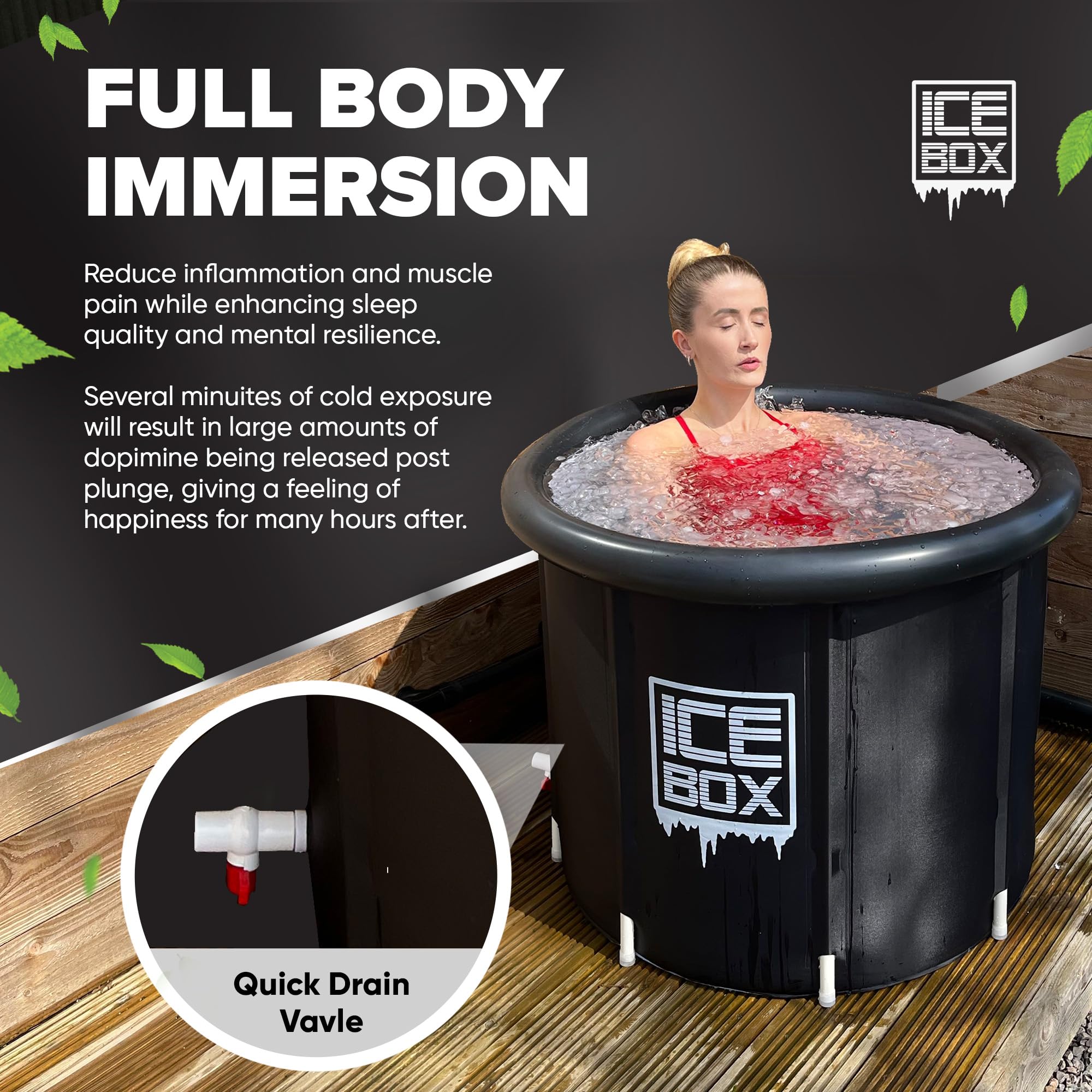Snapklik.com : IceBox - Ice Bath Tub Outdoor