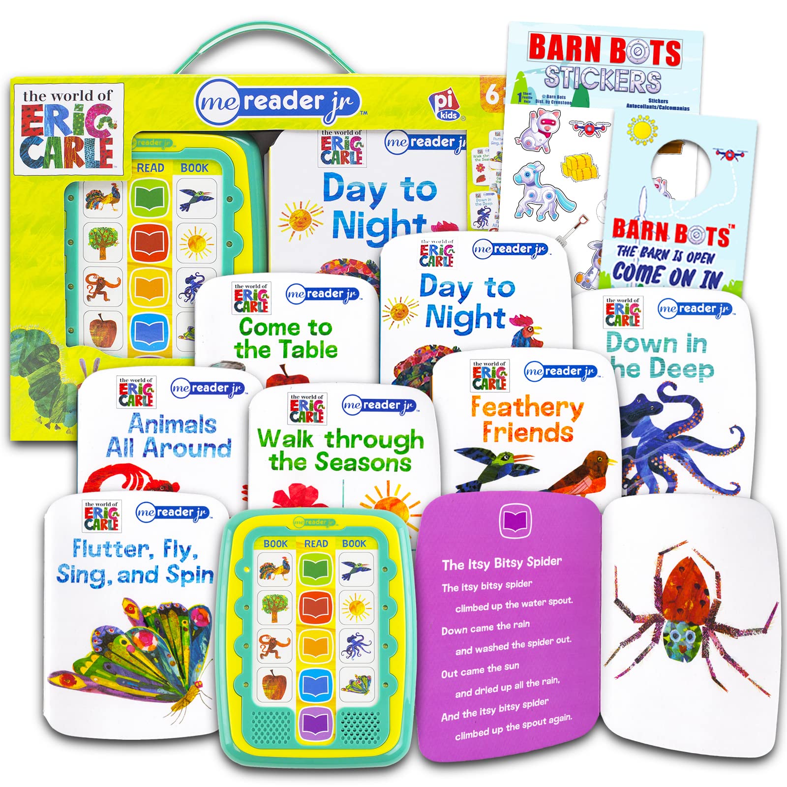 Amazon.com: World of Eric Carle Read Along Books for Kids - Bundle with ...