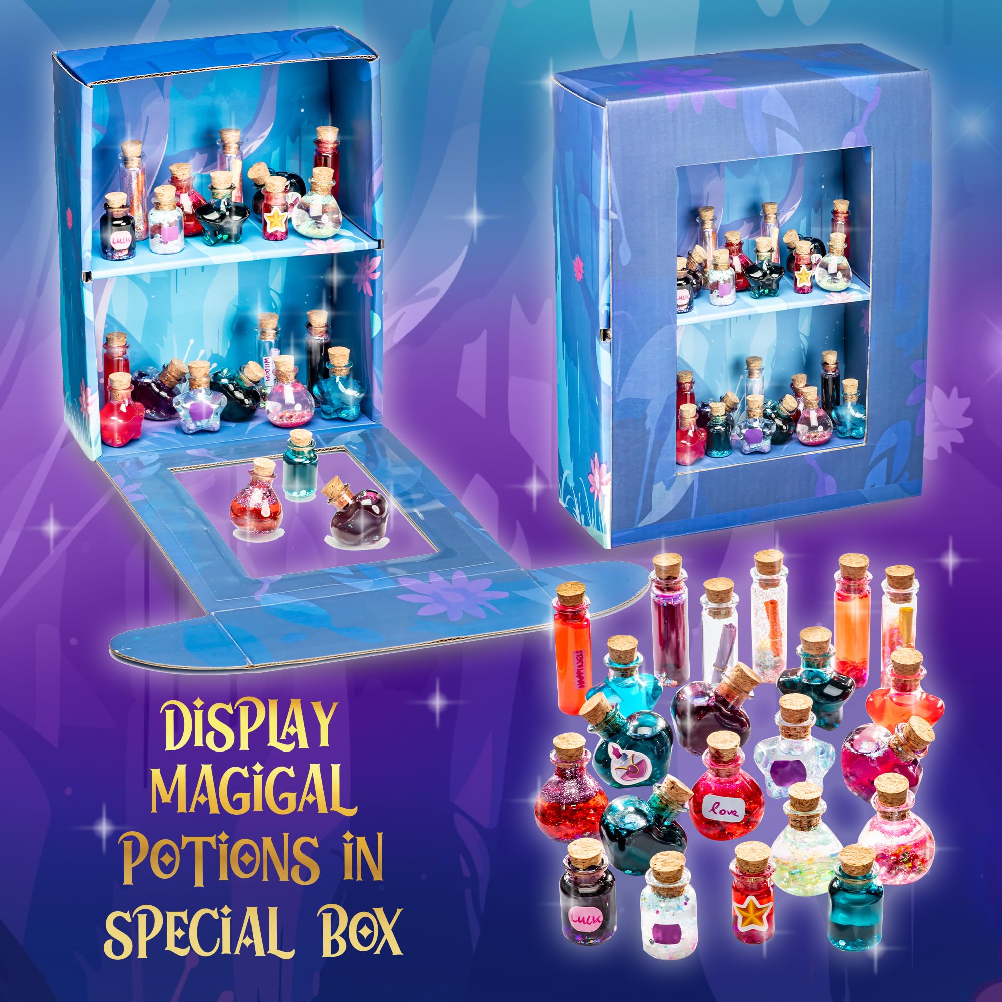 Snapklik.com : GirlZone Fairy Potions Wishing Craft Set, Kids Potion ...
