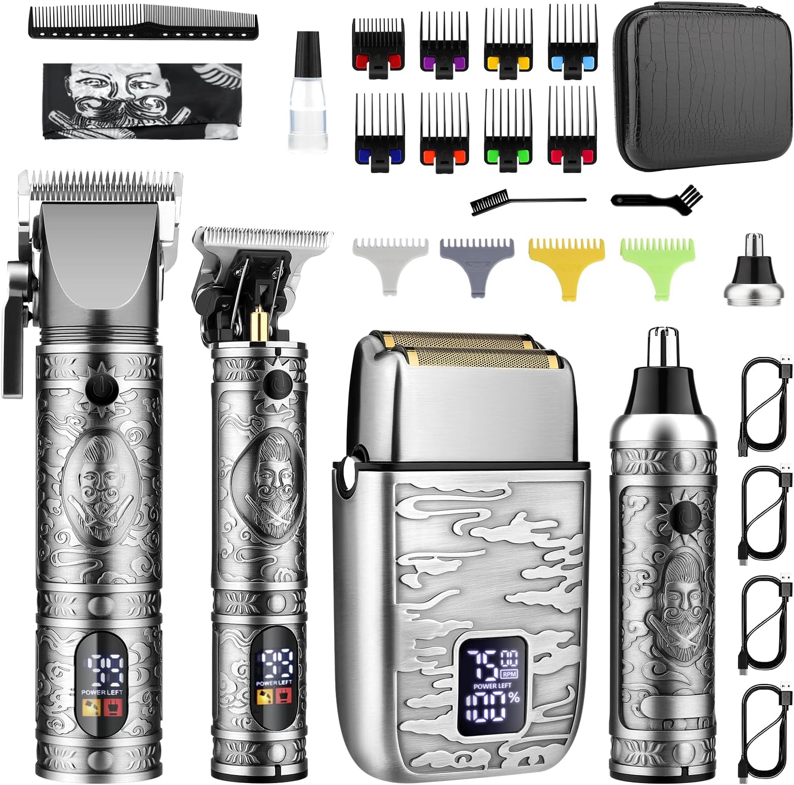 Amazon.com: Ufree Beard Trimmer for Men, Cordless Hair Clippers ...