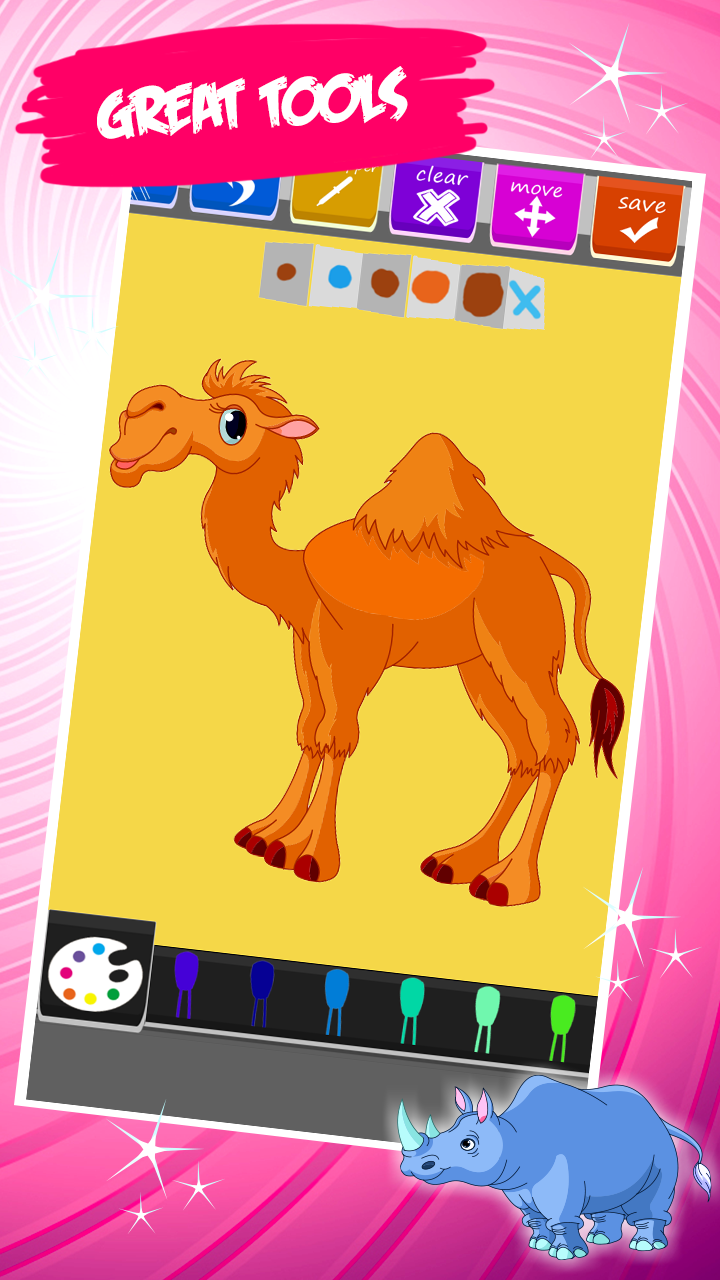 Wild Animals Coloring Book - App on Amazon Appstore