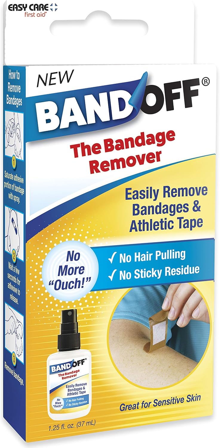 Amazon.com: Easy Care BandOff Bandage Remover (Pack of 4) : Health ...
