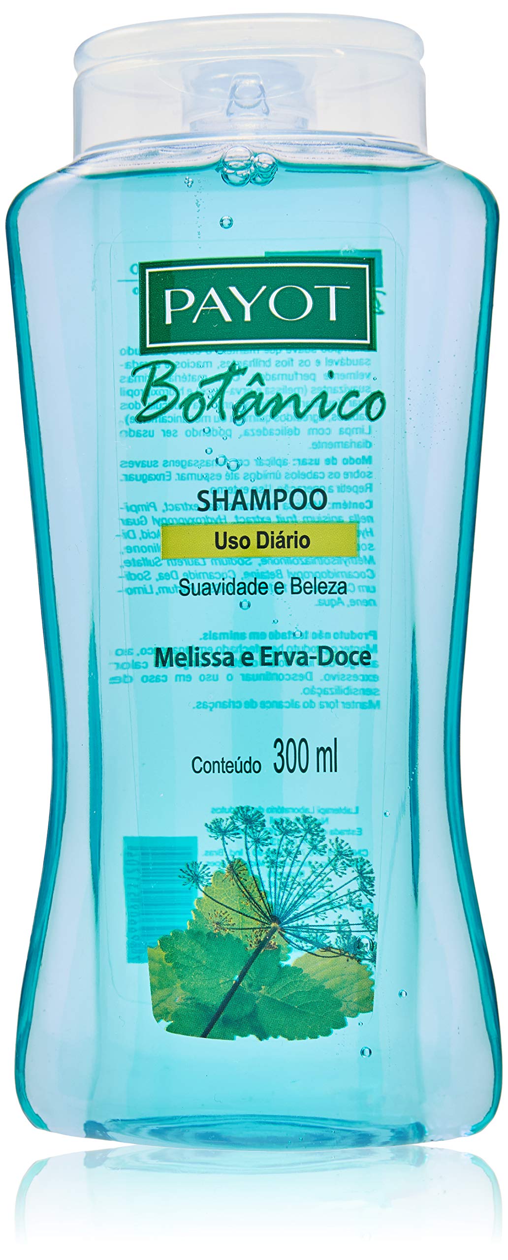 Payot Shampoo Botânico Melissa E Erva Doce Payot Azulado Transparente ...