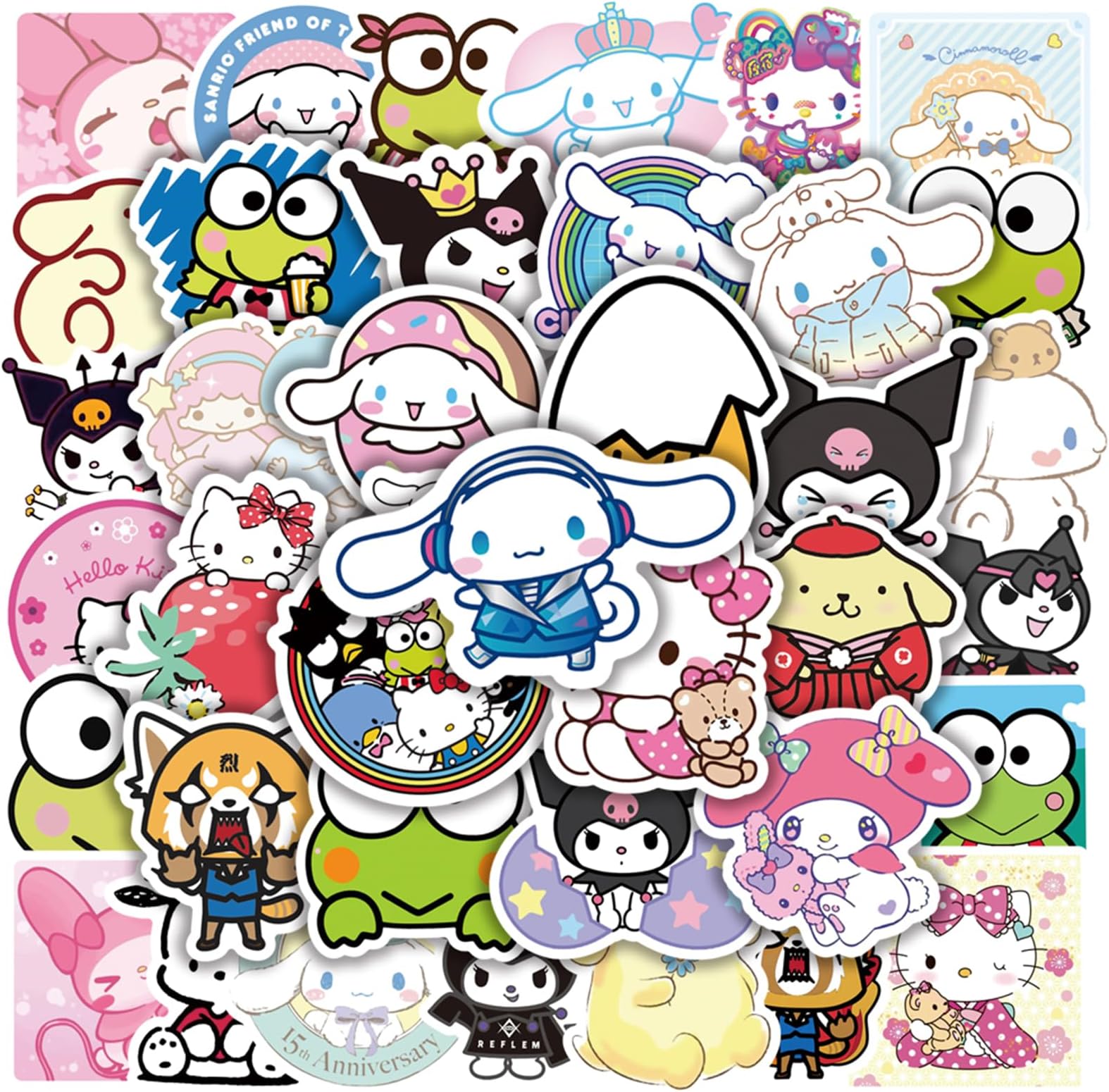 Amazon.com: ROTY 100 Pcs Kawaii Pastel Goth Stickers, Cute Creepy ...
