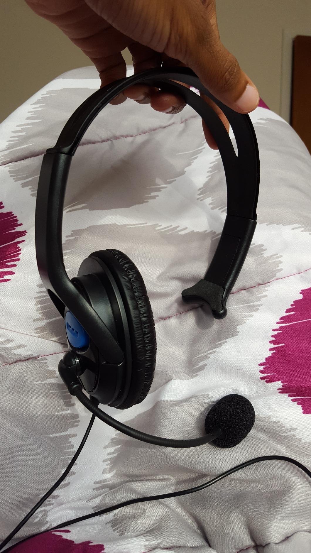 Amazon.com: Megadream PS4 Wired Unilateral Headphone, 3.5mm Online Live ...