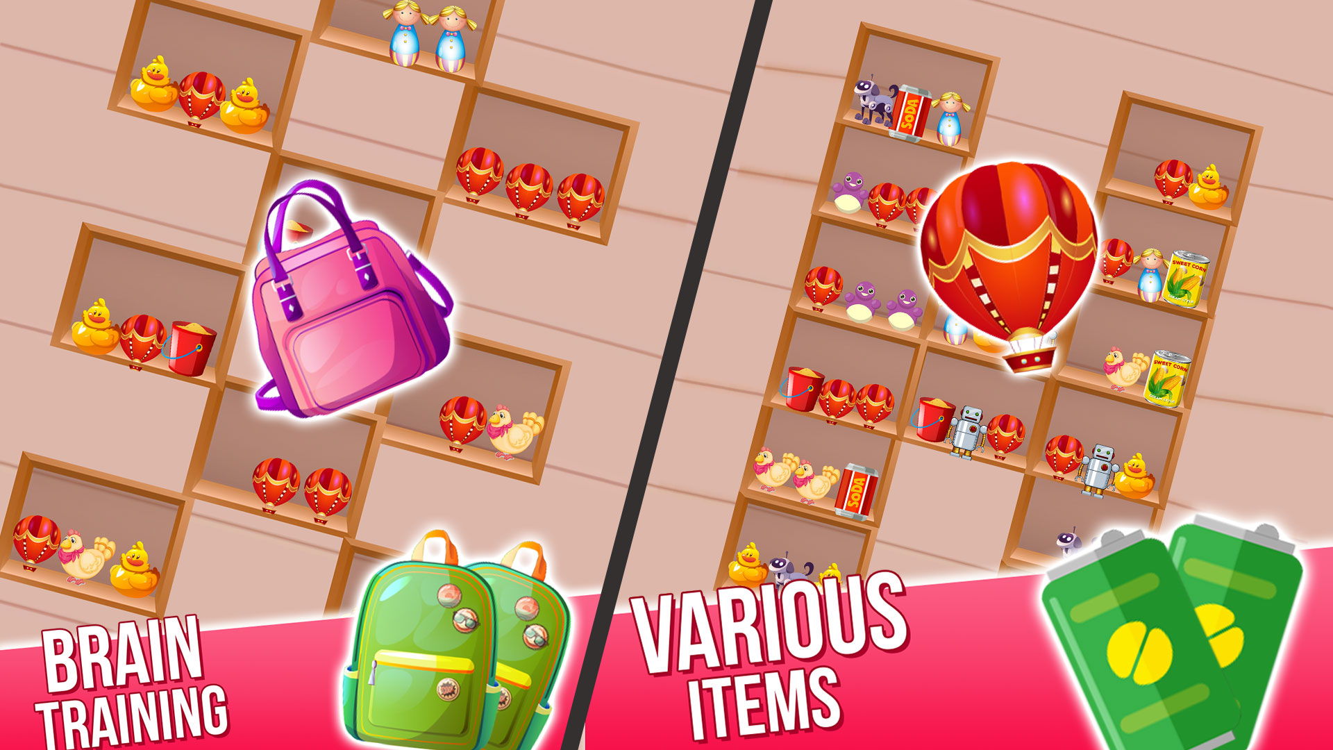 Goods Sort! Triple Goods Sorting 3D Master Organizing Toys Puzzle Mania ...