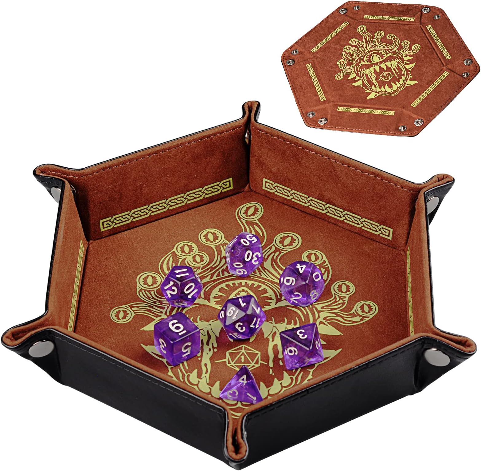Amazon.com: Fantasydice - ROLL OR DIE- Dice Tray - 11.5" Octagon - for ...