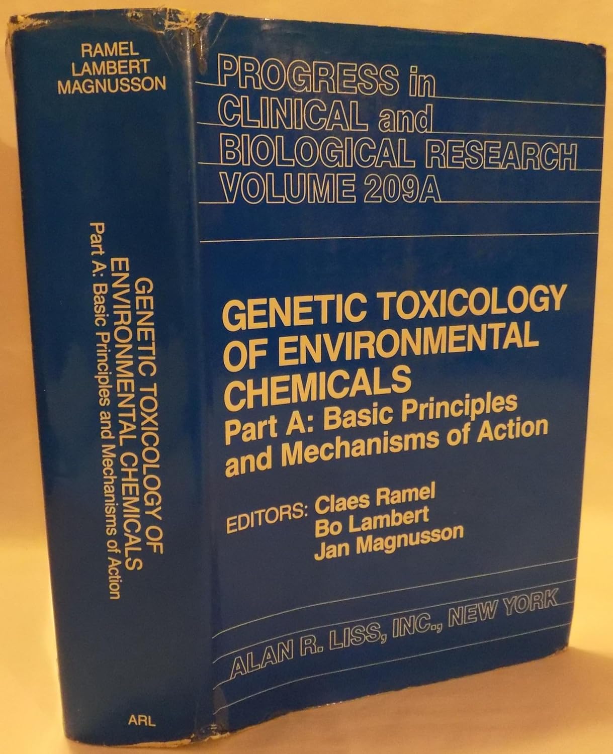 Genetic toxicology of environmental chemicals: Proceedings of the ...