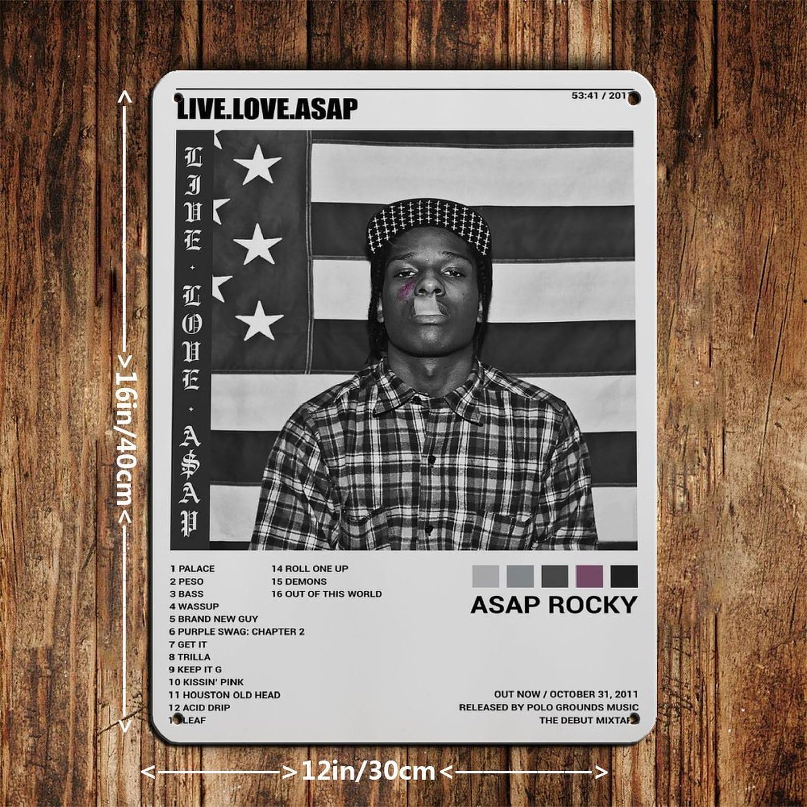 Asap Rocky Peso Album Cover A$AP Rocky 'Peso'