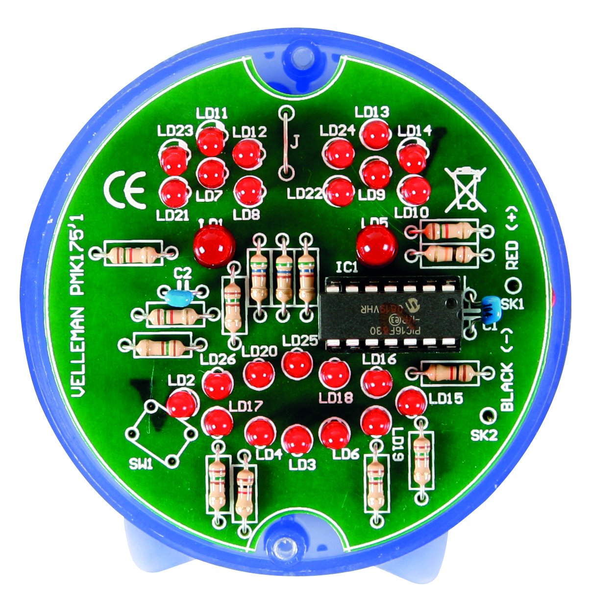 Buy Velleman MiniKits Animated LED Smiley Online at desertcartINDIA