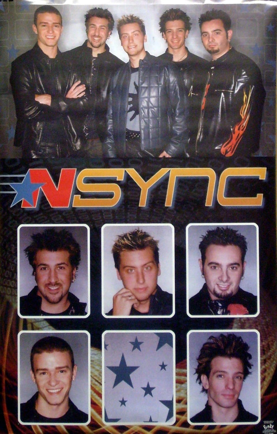 Amazon.com: NSync 23x35 Group Stars Poster 2001 Justin Timberlake N ...