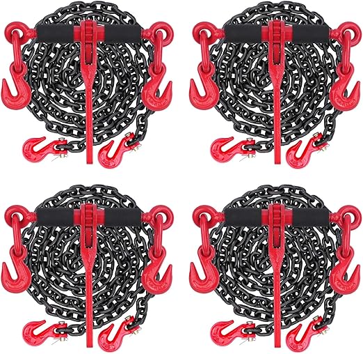 Amazon.com: Lechansen 3/8''-1/2'' Chain Binders Grade 80 with 3/8 ...