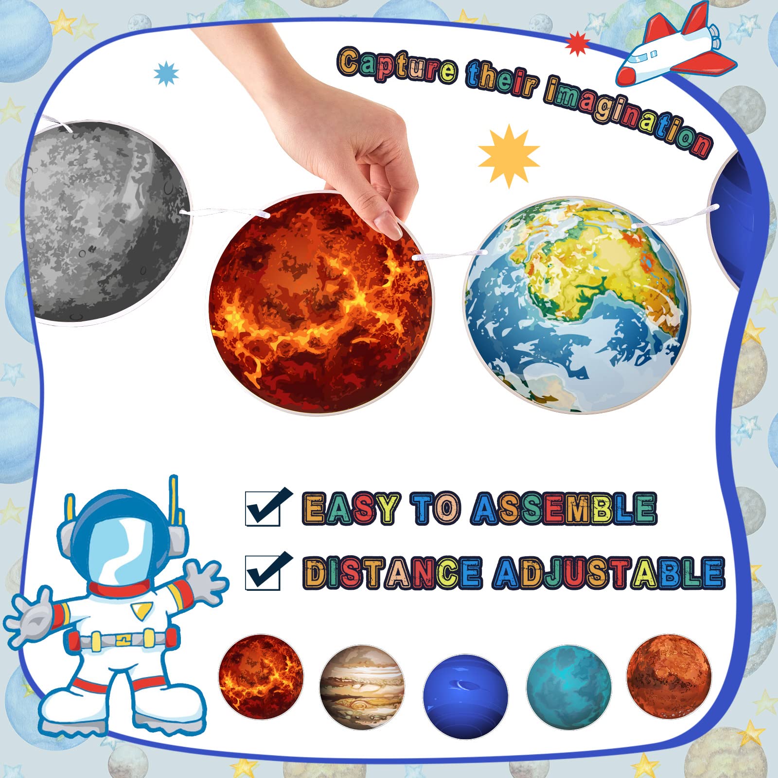 Decoraciones Espaciales Para Vbs Espacio Exterior Cumpleaños Sistema