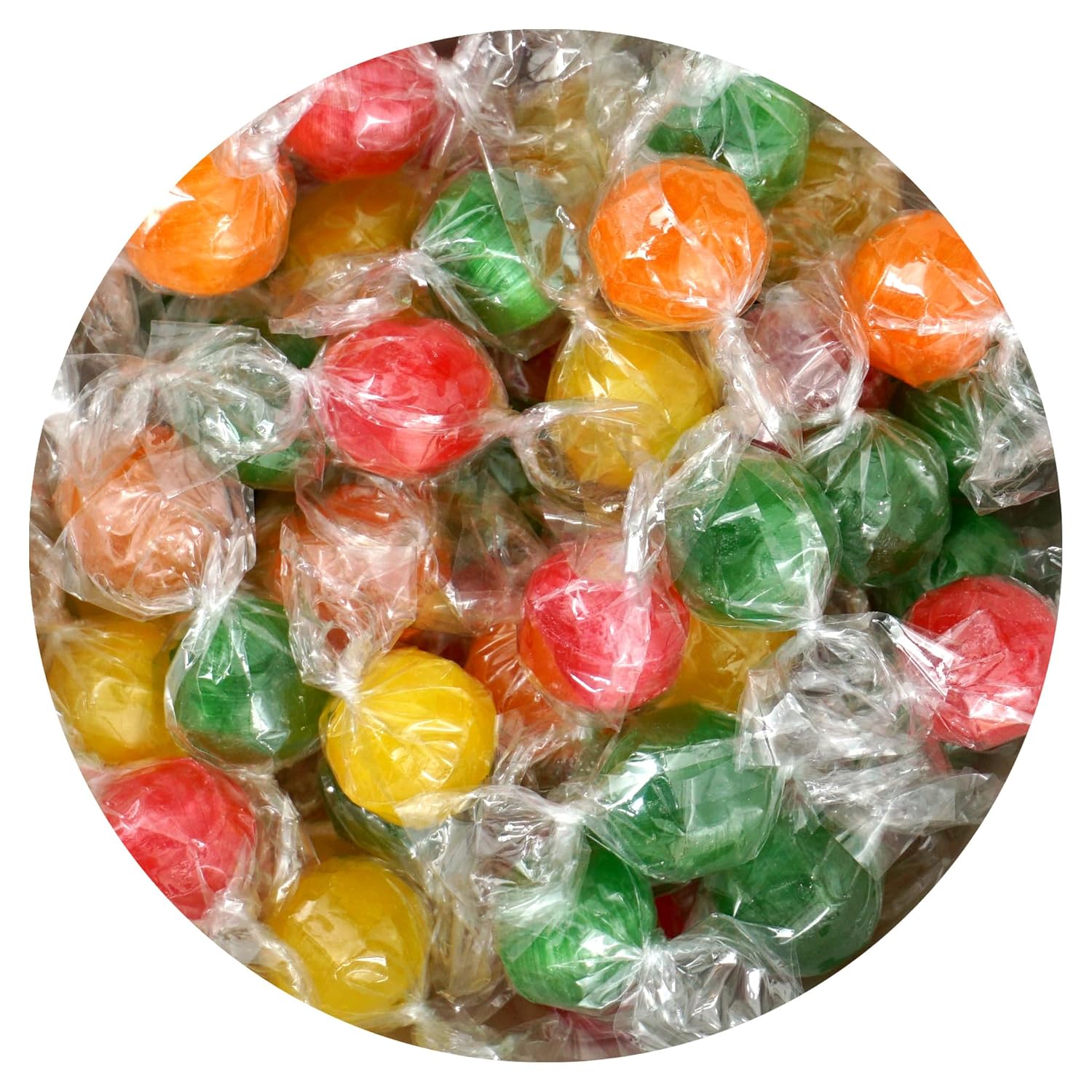 Amazon.com : Assorted Sour Candy Balls, 1 Pound Bulk Candy (Approx. 75 ...