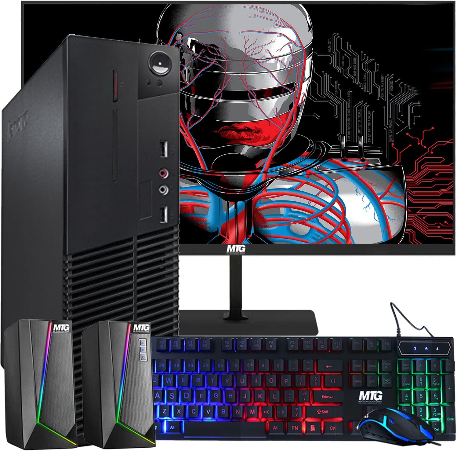 Amazon.com: Lenovo ThinkCentre Computer Desktop PC, Intel Core i5 4th ...