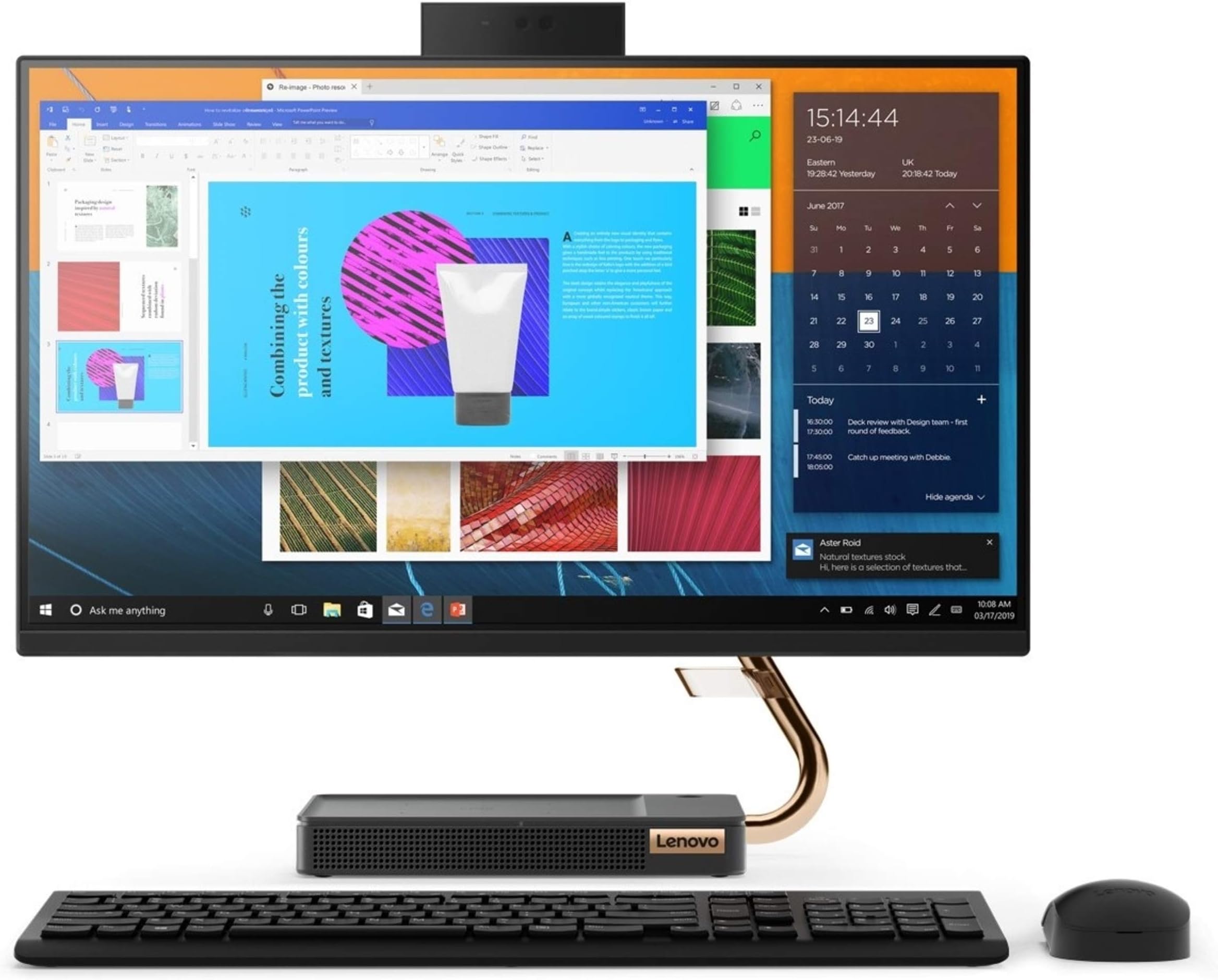 Lenovo IdeaCentre AIO 5 23.8” FHD All-in-One Desktop (10th Gen Intel ...
