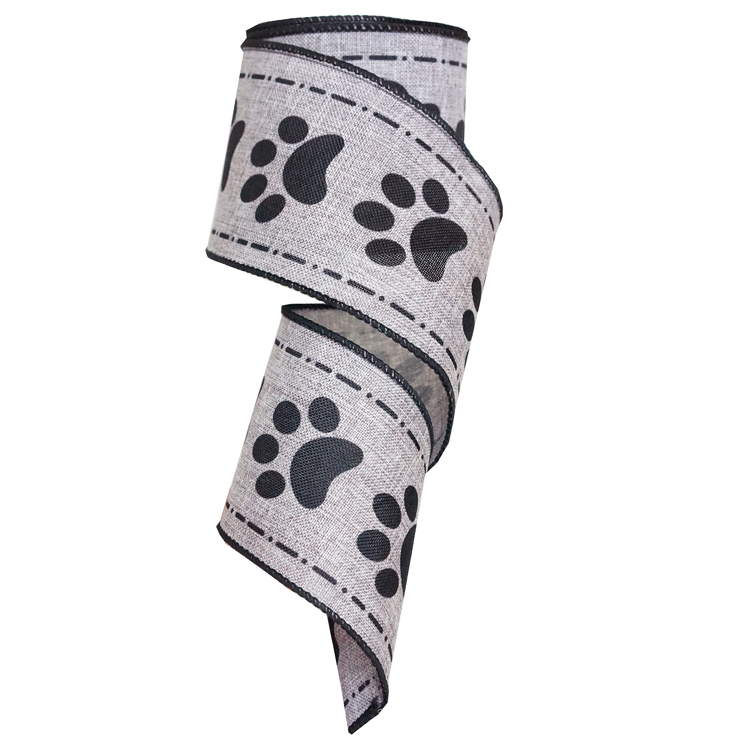 Dog Print Ribbon