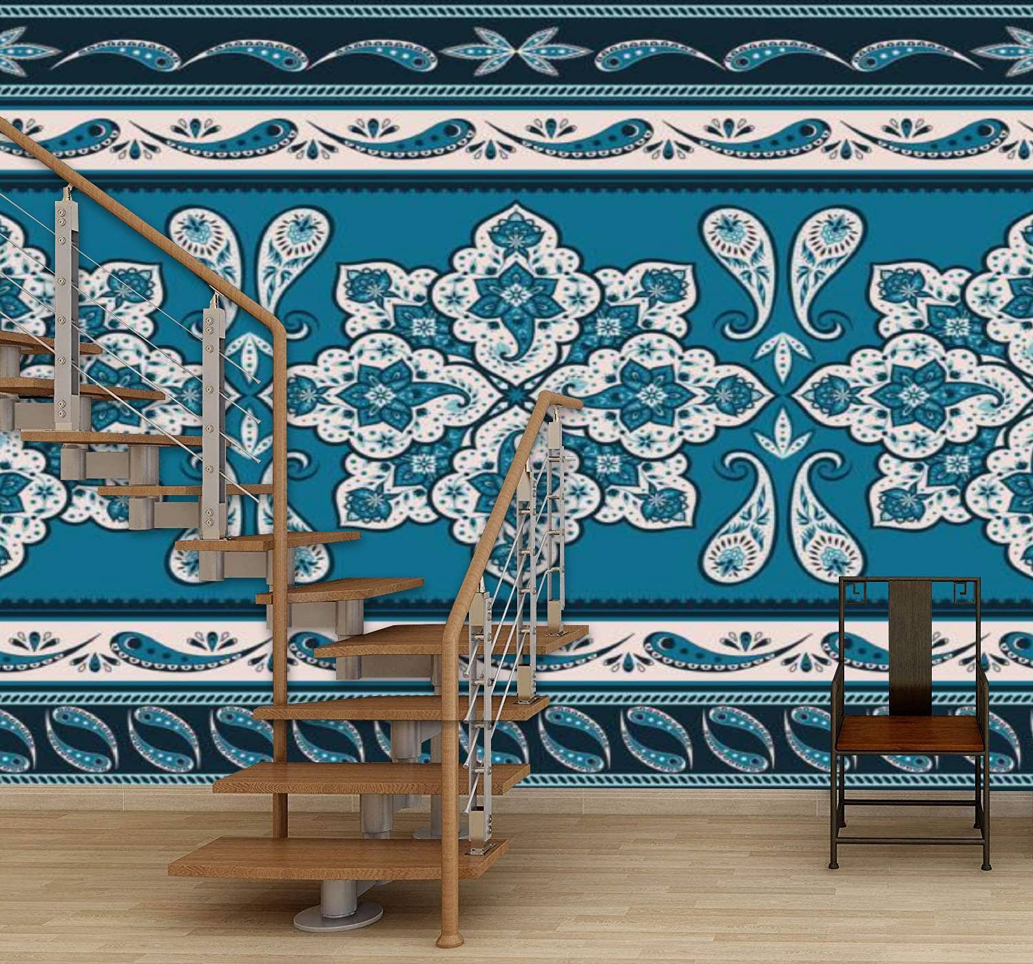 Indian Paisley Design Wallpaper