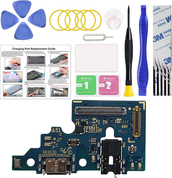 Amazon.com: for Galaxy A51 4G USB Charging Board Port Replacement, SM ...