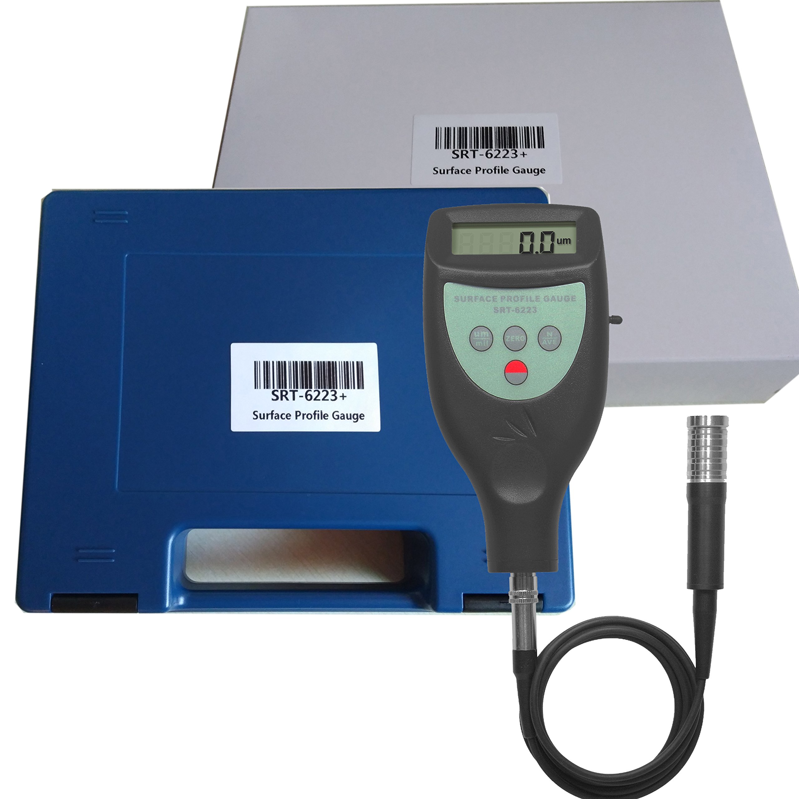 Portable Handheld 800 µm Surface Profile Gauge Digital LCD Profilometer ...