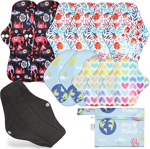 Todo lo que necesitas saber sobre las compresas menstruales reutilizables