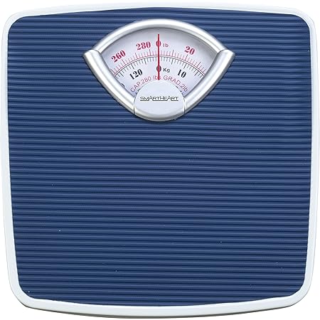 Amazon.com: SmartHeart Analog Body Weight Scale | Mechanical Scale ...